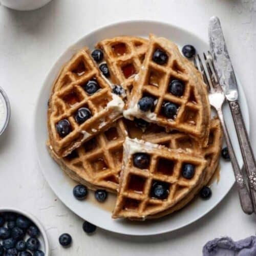 20 Homemade And Easy Dairy-Free Waffles For Breakfast - My Chef’s Apron