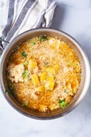 Bone Broth Breakfast With Eggs And Plantain - My Chef's Apron