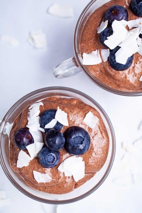 Smooth Blended Chocolate Chia Mousse - My Chef's Apron