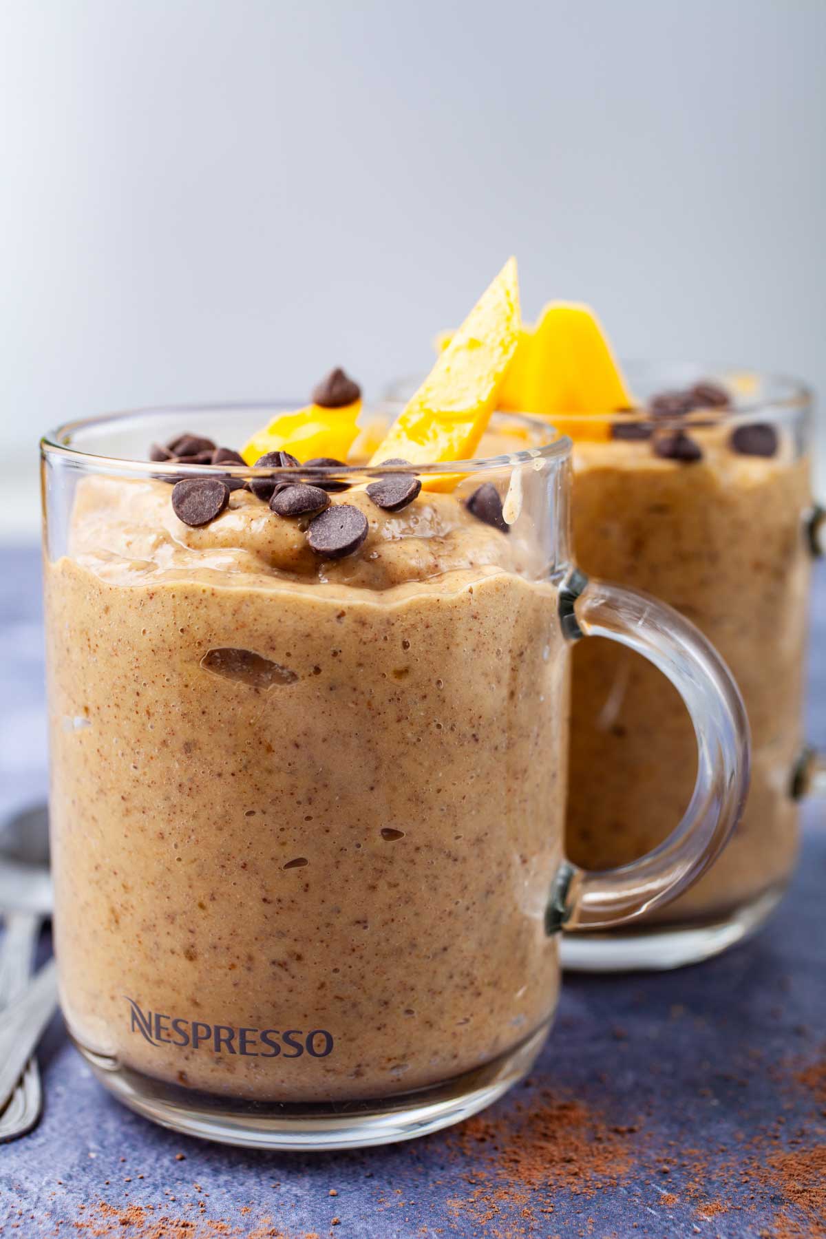 The Best Chocolate Mango Smoothie Recipe - My Chef’s Apron