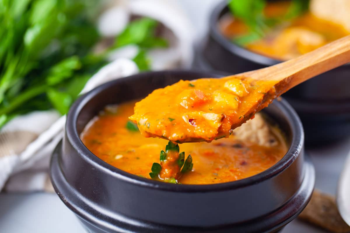 Carrot and Orange Soup - My Chef's Apron