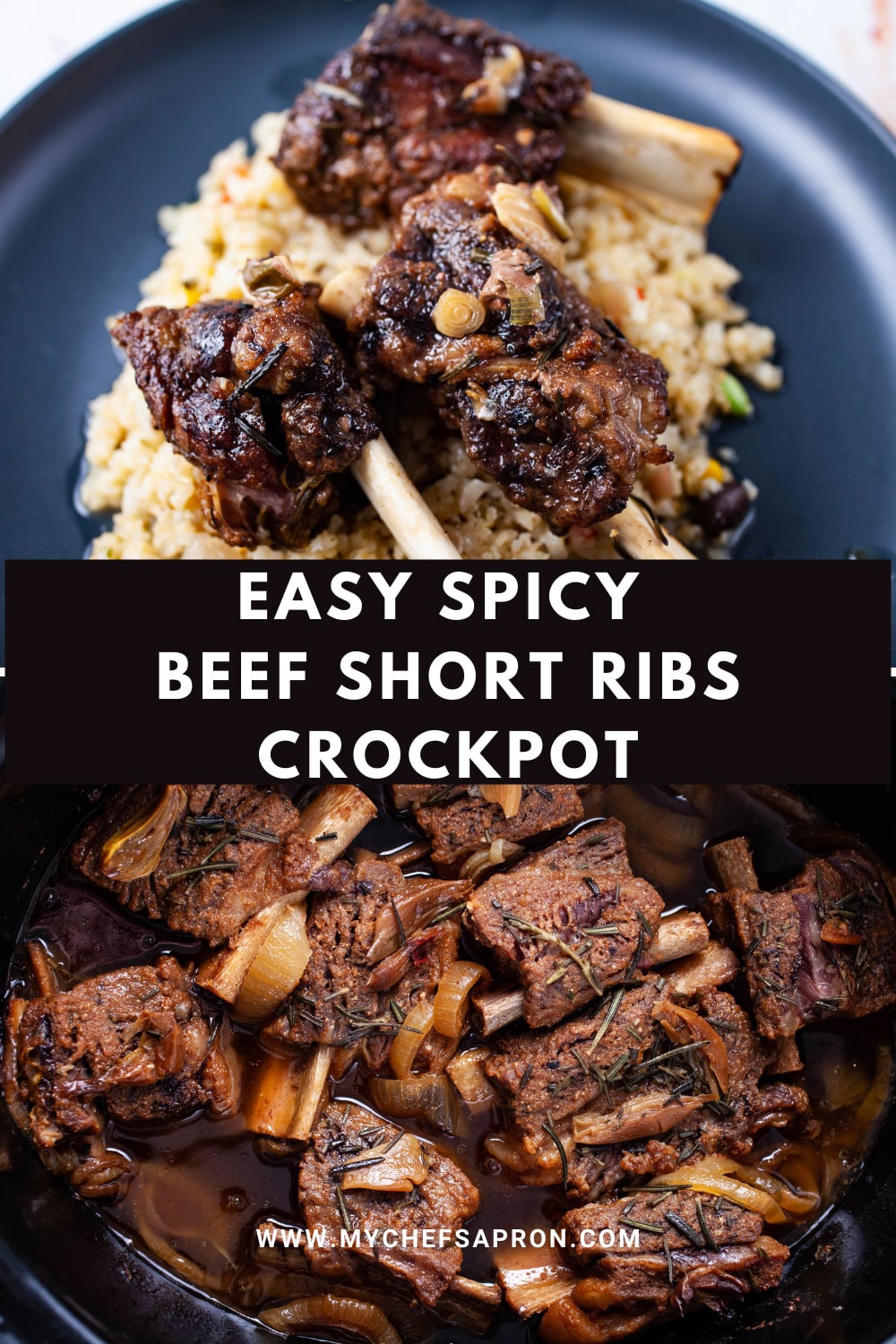 Super Flavorful Easy Beef Short Ribs Slow Cooker Recipe - My Chef’s Apron