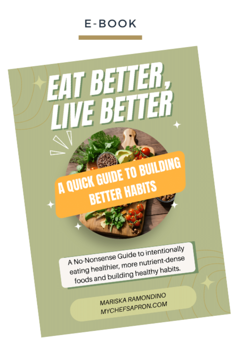 Eat Better Live Better E-Book - My Chef's Apron