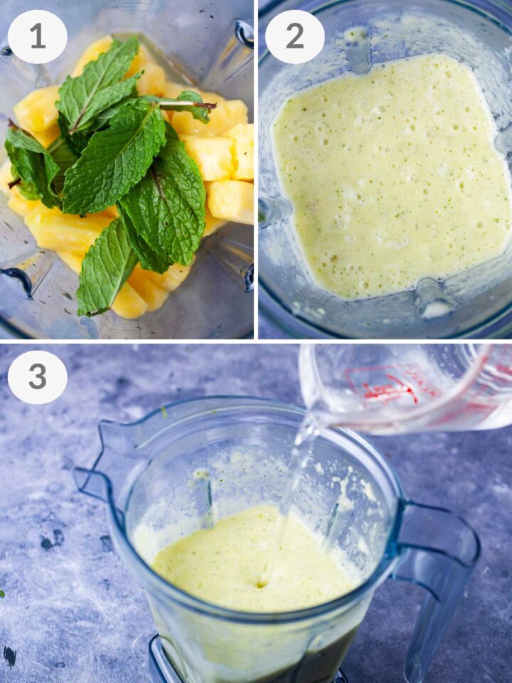 Sparkling Pineapple Mojito Mocktail - My Chef's Apron